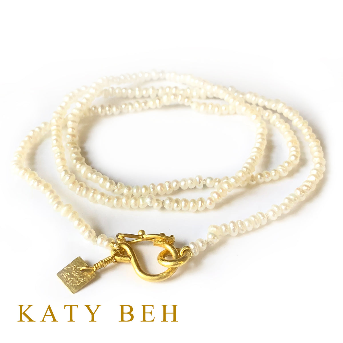 Edith Pearl Necklace | Katy Beh Jewelry