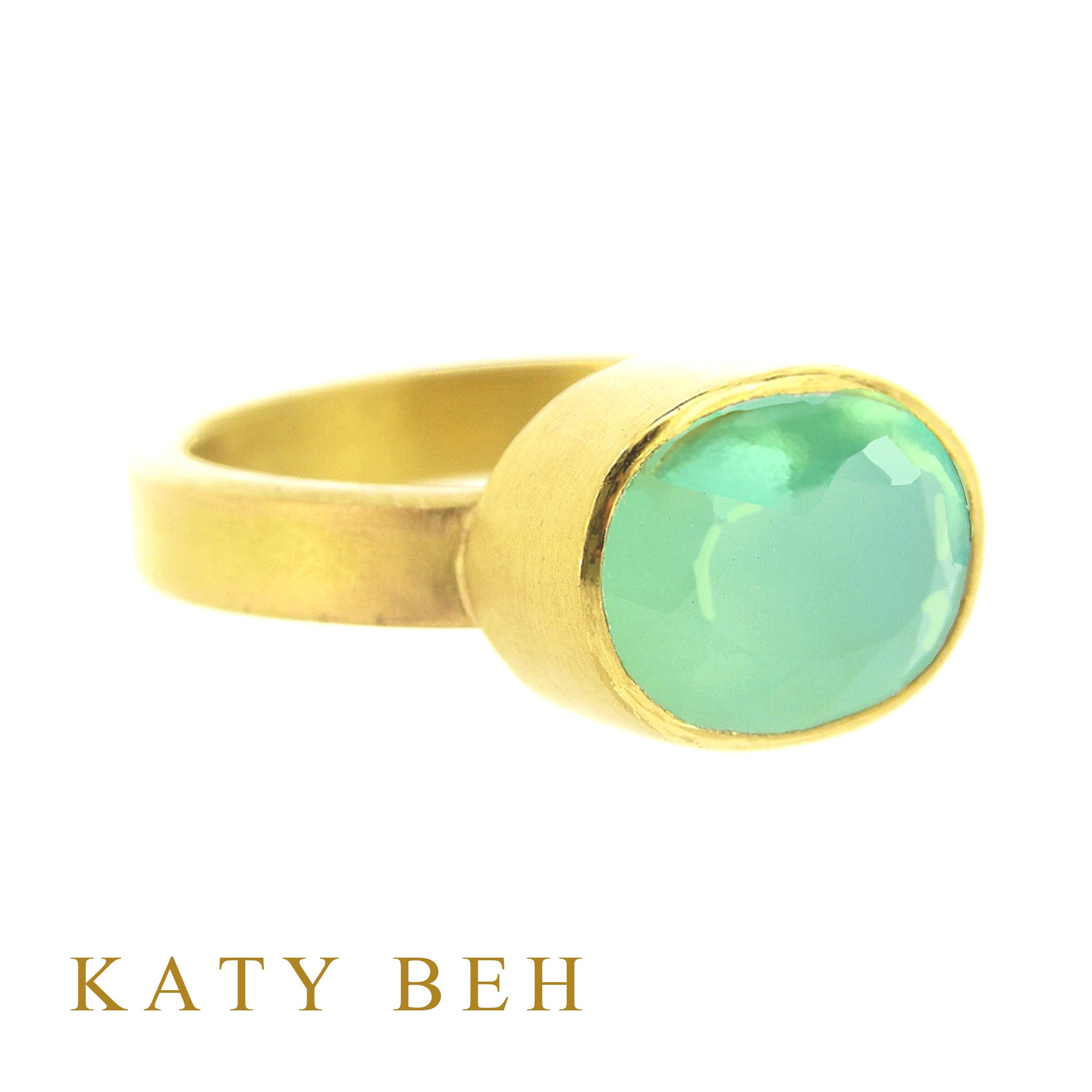peruvian opal gold ring